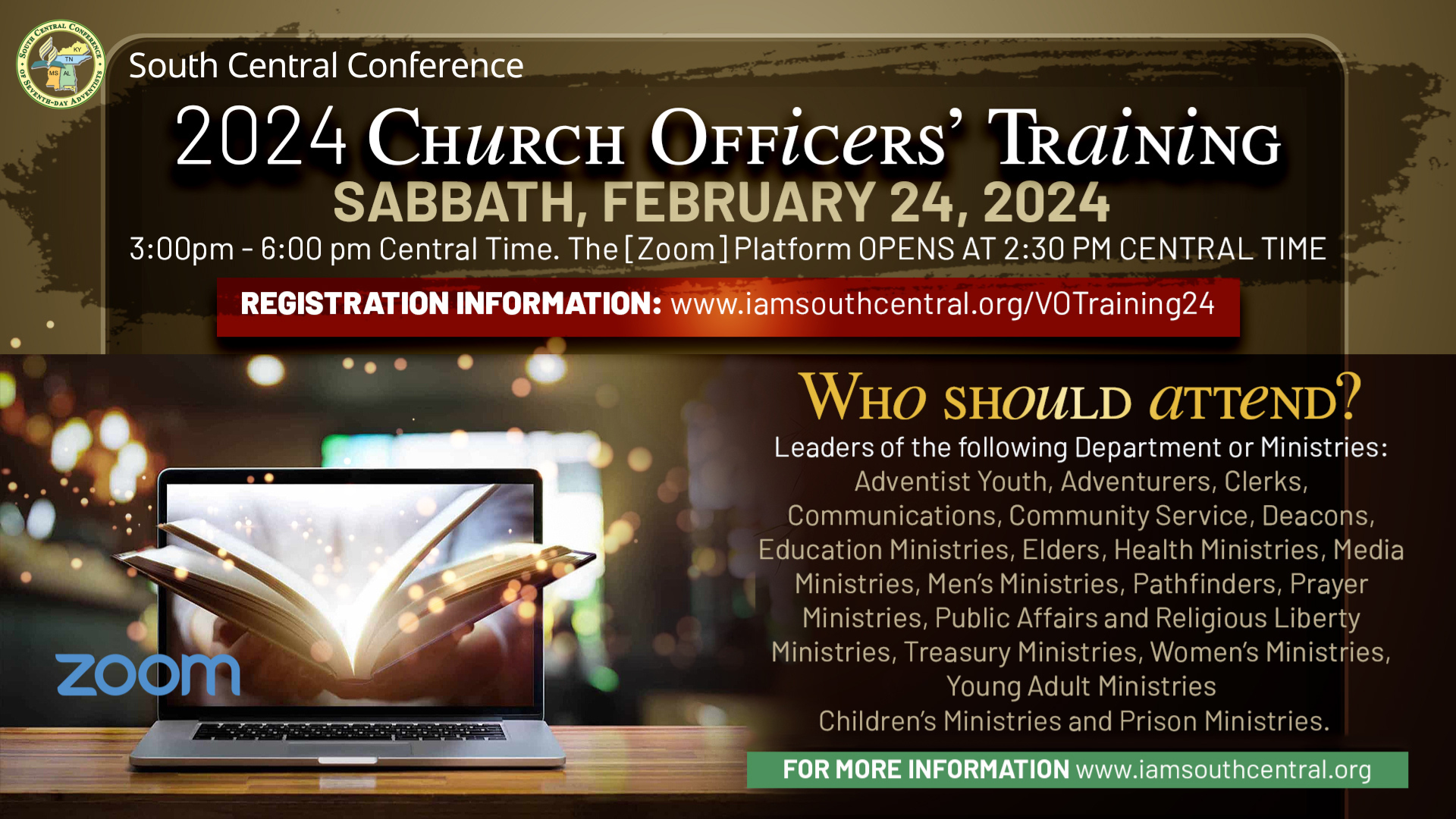 Church Officers Training 2024 - South Central Conference of Seventh-day ...